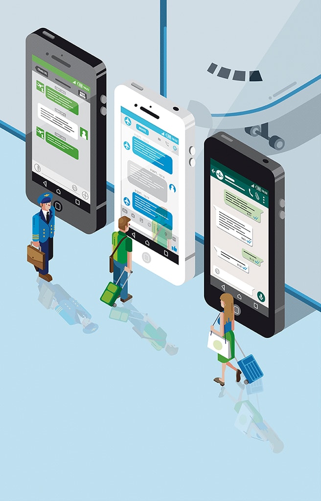 Air Messenger: Airlines Lead B2C Instant Messaging App Revolution - APEX