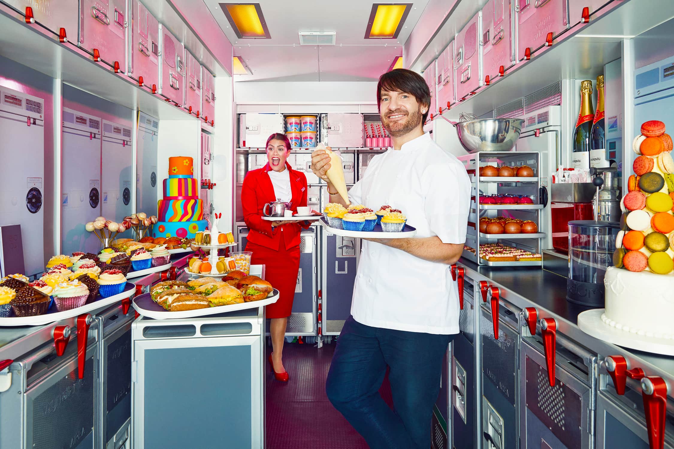 Chefs in the Sky: Eric Lanlard Creates High Tea for Virgin Atlantic ...