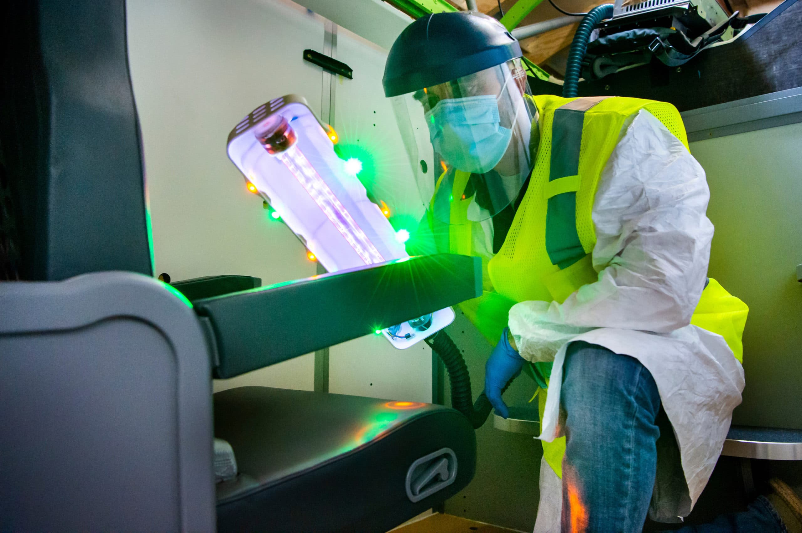 Boeing's UV Sanitization Wand Will Soon Be Available For Airline Use - APEX