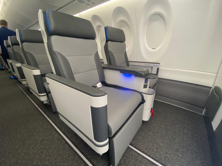 Breeze Airways Takes Delivery of First A220, Debuts “Nicest” Cabin ...