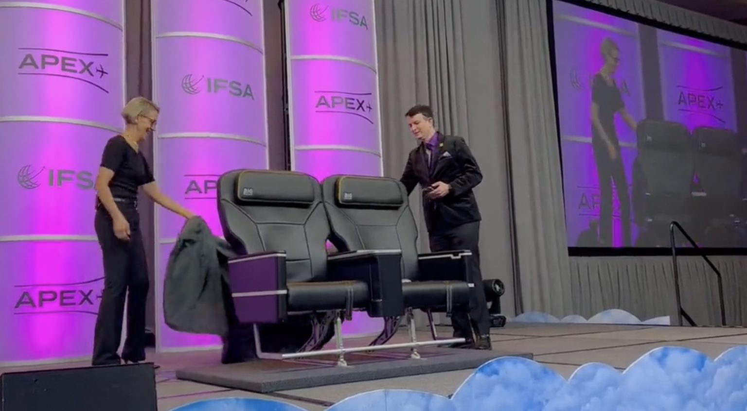 Spirit talks seats and service with APEX CEO Dr Joe Leader - APEX