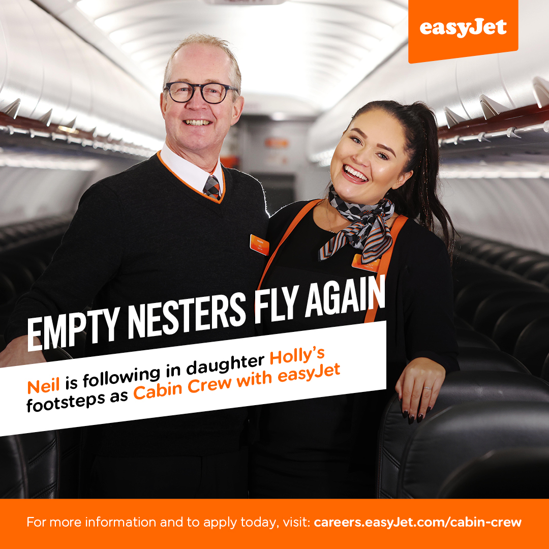 easyJet encourages older workers to apply in new campaign - APEX