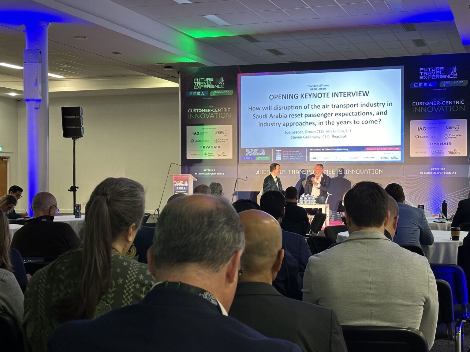 FTE EMEA 2024: flyadeal CEO Steven Greenway Outlines Vision for Saudi ...