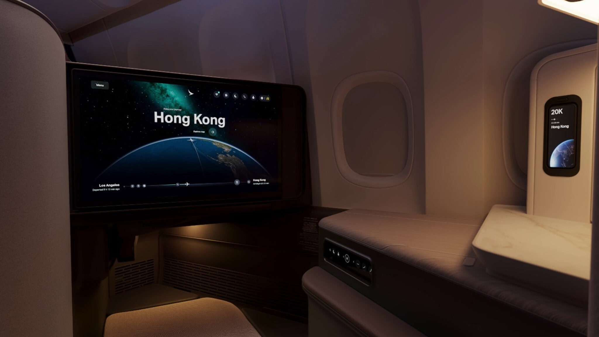 Cathay Pacific's State-of-the-Art IFE Interface Takes Personalization ...