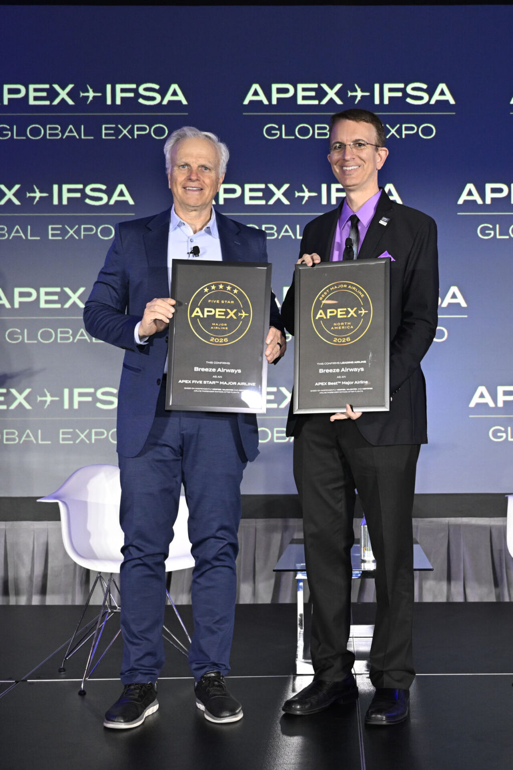 APEX EXPO 2025: Breeze CEO David Neeleman Speaks about Growth, Tech ...